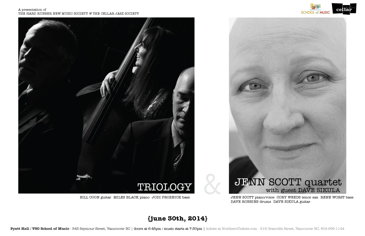 June 30, 2014 - Triology CD Release at Pyatt Hall - Jodi Proznick